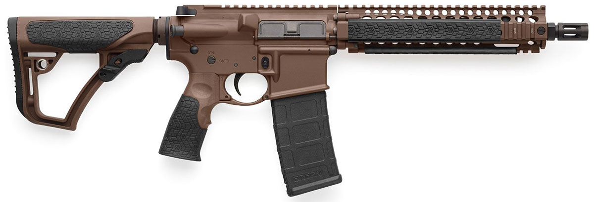 Daniel Defense M4 MK18 556 Nato Bronze Short Barreled Rifle SBR ...