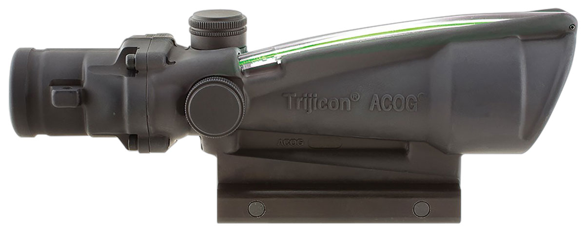 Trijicon ACOG 3.5x35 Black Illuminated Green Horseshoe .223/5.56 BAC ...