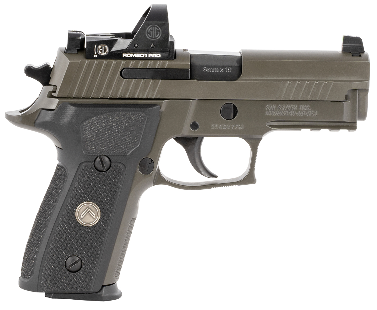 Sig Sauer P229 Legion 9mm Pistol with Romeo1 Reflex Sight, E29R9LEGIONRX