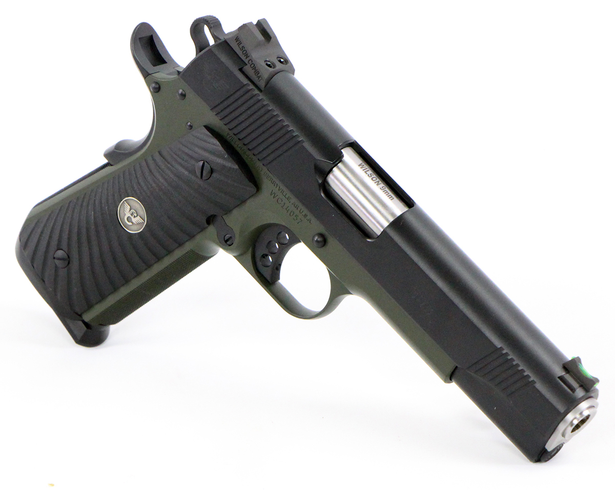 Wilson Combat 1911 CQB Olive Drab Green 9mm Pistol