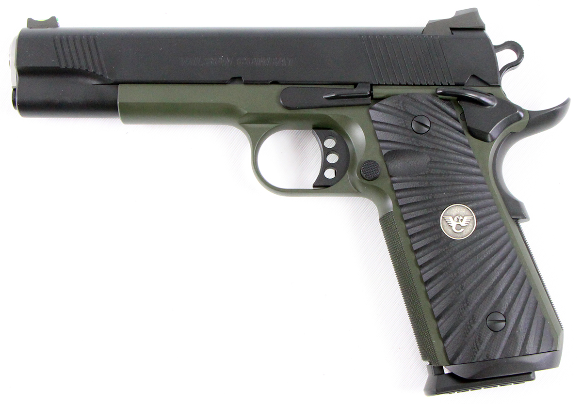 Wilson Combat 1911 CQB Olive Drab Green 9mm Pistol