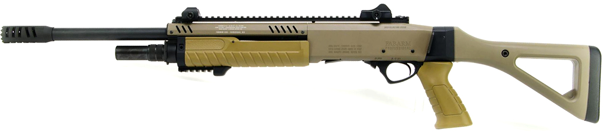 Fabarm Professional STF-12 12 Ga Shotgun 18\" Barrel - FDE, FA08900