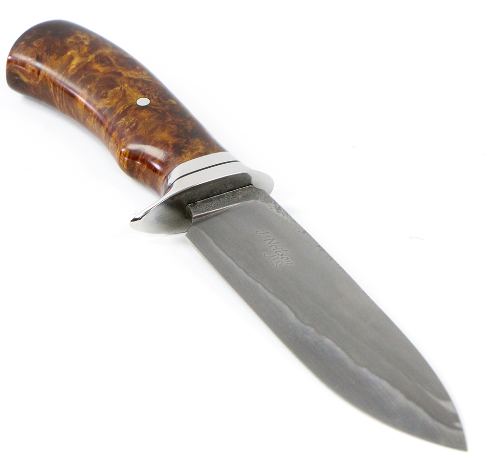 J. Neilson Spear Point Hunter Fixed Blade Custom Knife