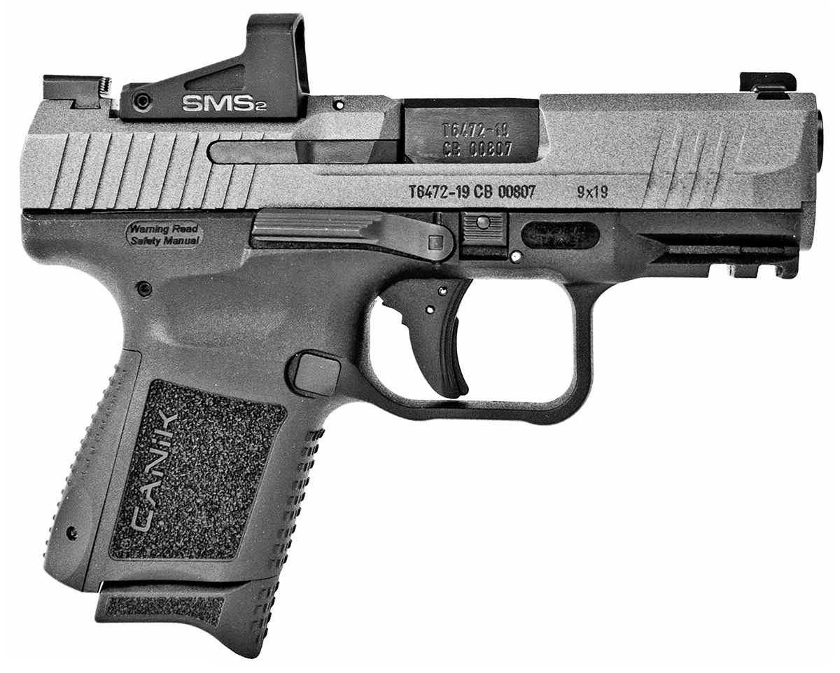 Century International Arms Canik TP9 Elite Tungsten Subcompact 9mm Pistol with Shield SMS Red ...