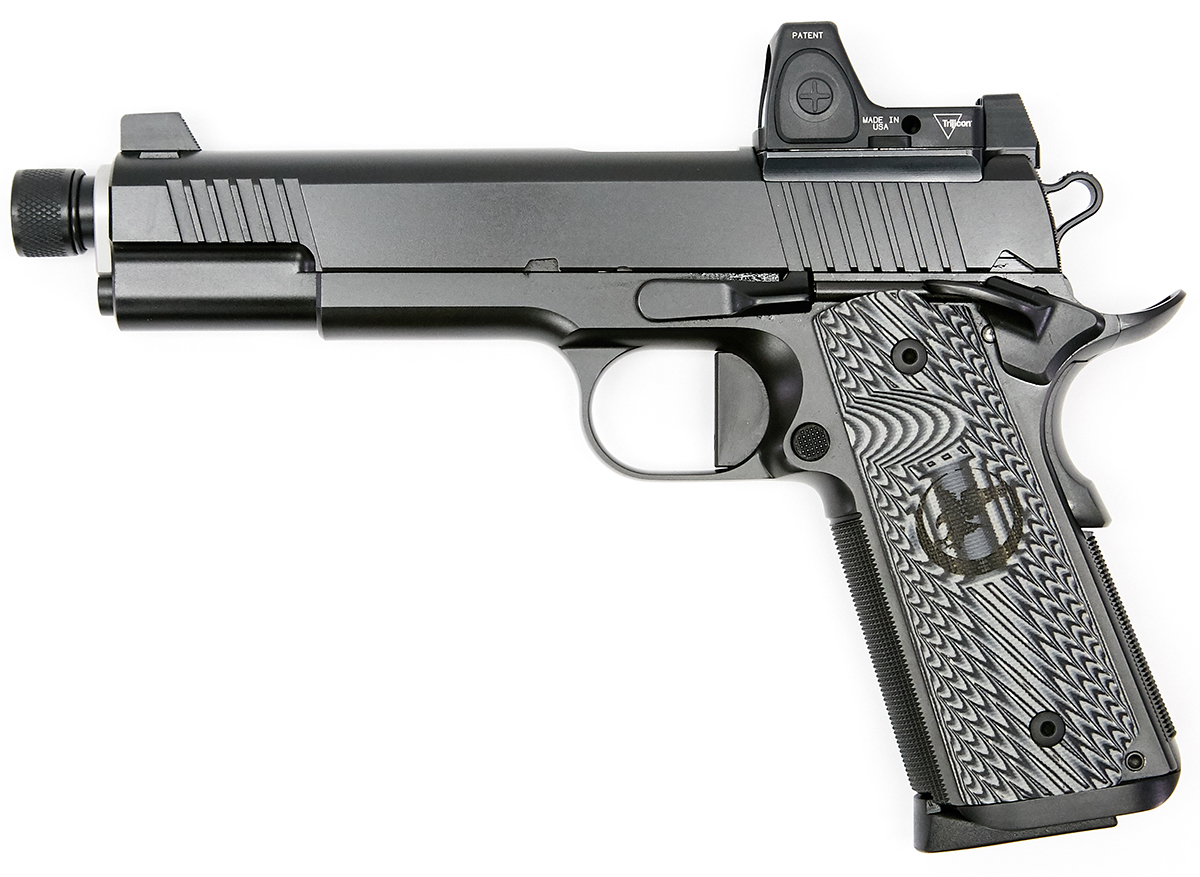 Nighthawk Custom 1911 Shadowhawk Government 45 ACP Pistol with Trijicon ...