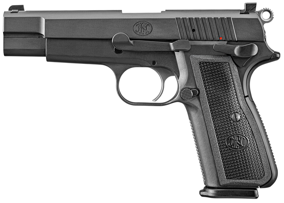 FN Hi Power 9mm Pistol with Black Finish, 66-100256