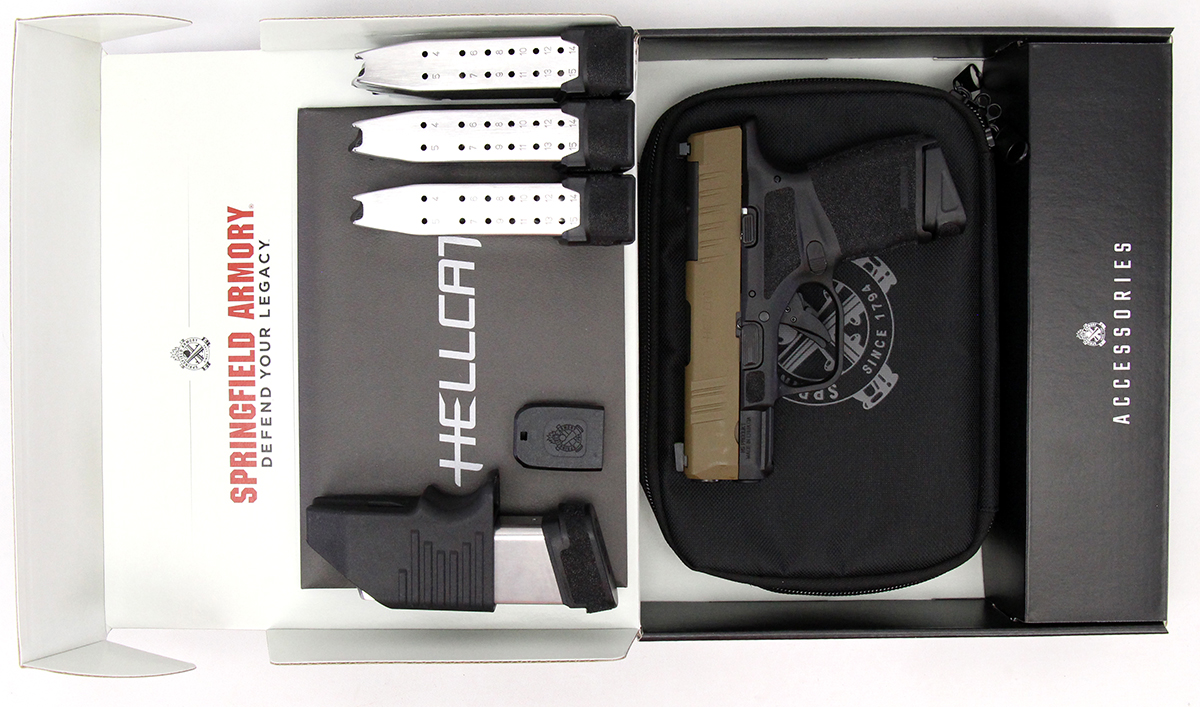 Springfield Armory Hellcat OSP Optics Ready 9mm Pistol with Tan Sling ...