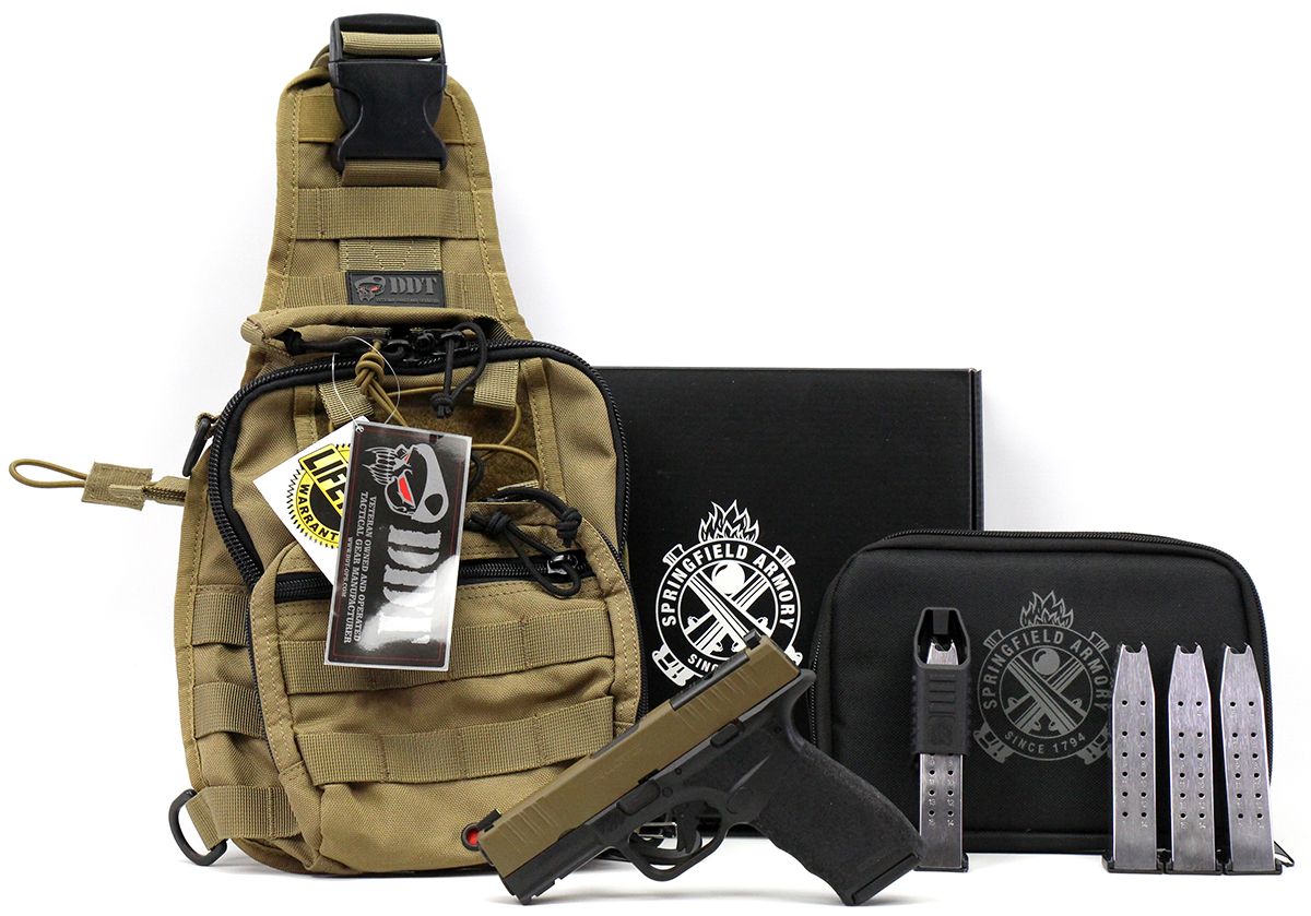 Springfield Armory Hellcat Pro OSP Optics Ready 9mm Pistol with Tan ...