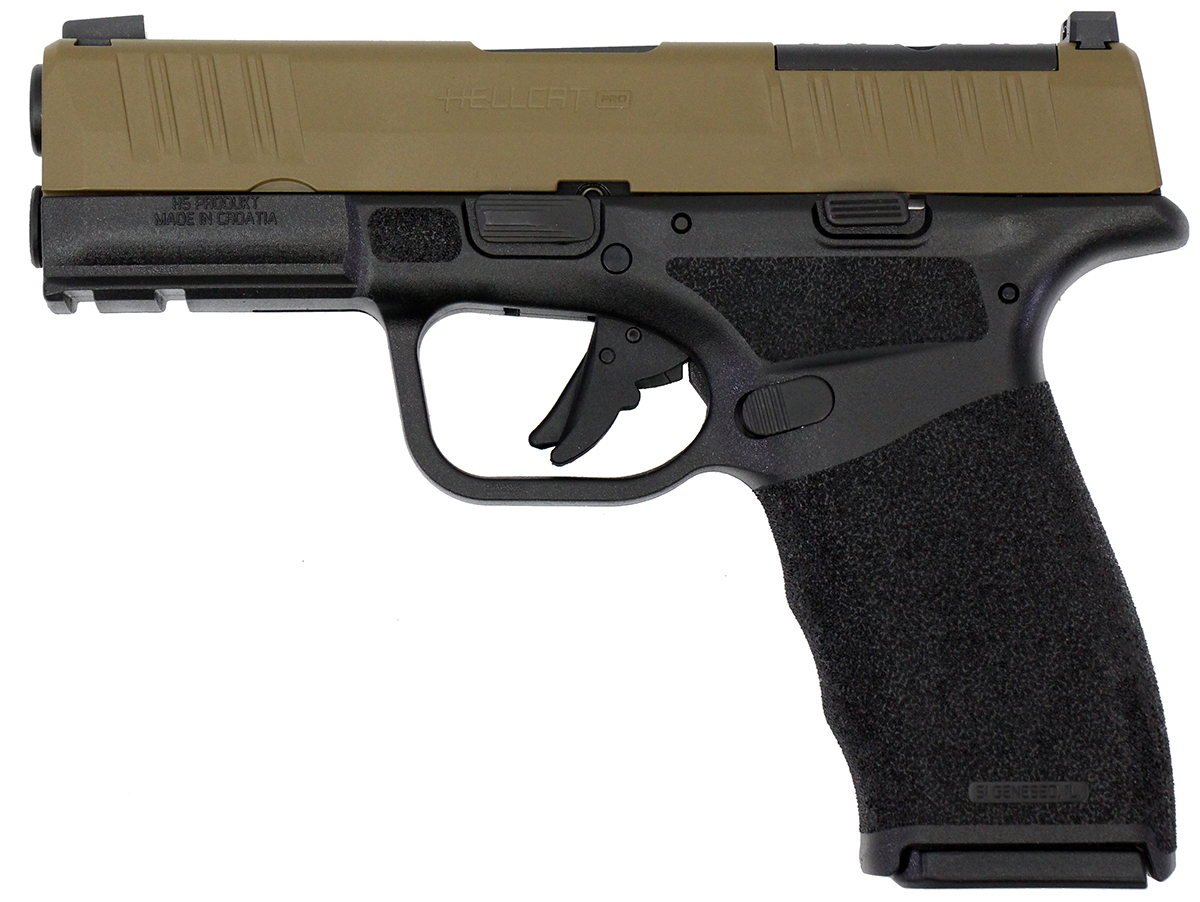 Springfield Armory Hellcat Pro OSP Optics Ready 9mm Pistol with Tan ...