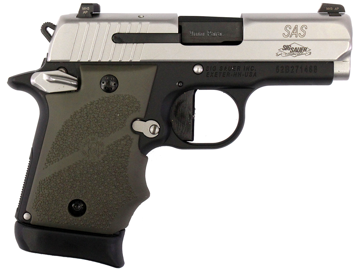 Sig Sauer P938 SAS 9mm Pistol - Used in Good Condition with Box