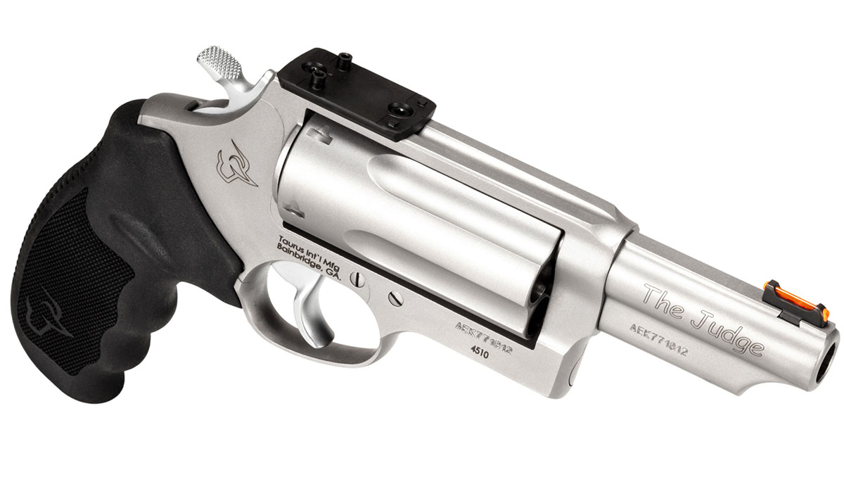 Taurus Judge Stainless 45LC/410 Revolver 3" Barrel with TORO Optics ...