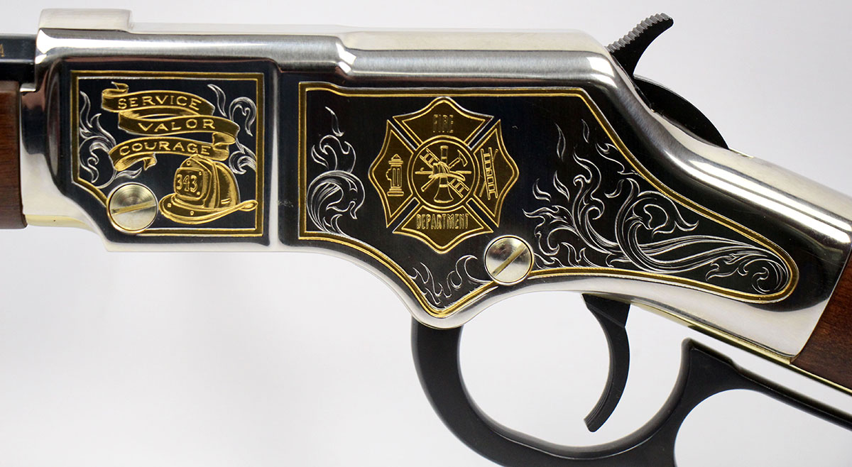 Henry Golden Boy Firefighter Tribute 22LR Rifle - Used in Good Condition