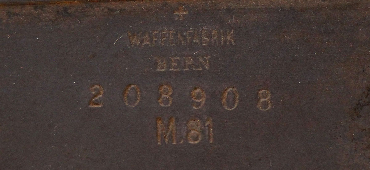 Bern M81 Swiss Vetterli 10.4mm Rifle - Collectible Antique