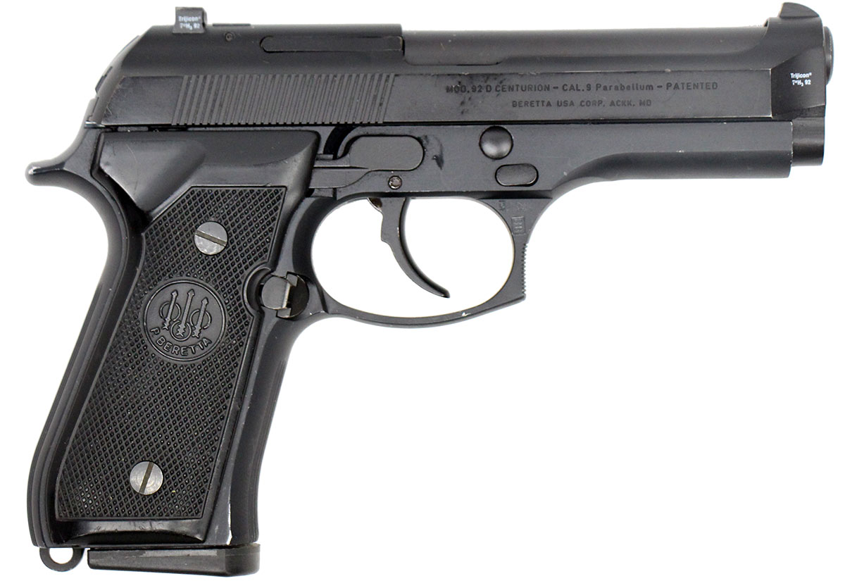 Beretta 92D Centurion 9mm Pistol - Used in Good Condition