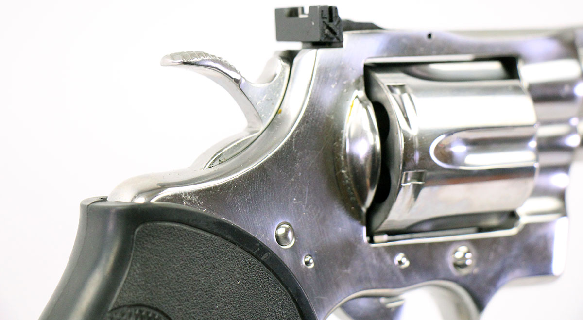 Colt Python Bright Stainless 357 Mag Revolver - Collectible with Box 1989