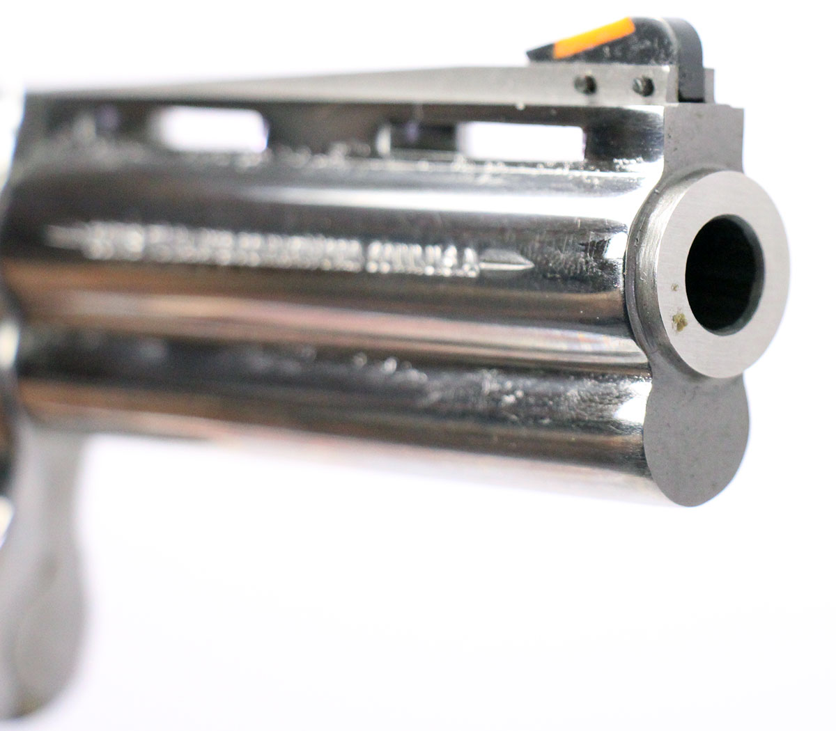 Colt Python Bright Stainless 357 Mag Revolver - Collectible with Box 1989