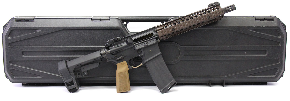 Daniel Defense DDM4 MK18 Pistol - Used in Good Condition with Case Geissele Trigger