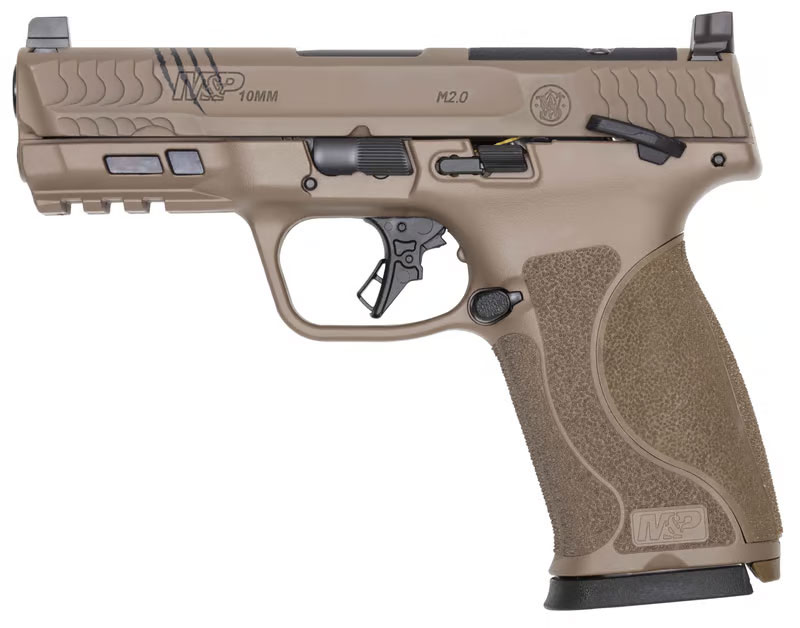 Smith & Wesson M&P 10mm M2.0 Optics Ready 10mm Compact Pistol with ...