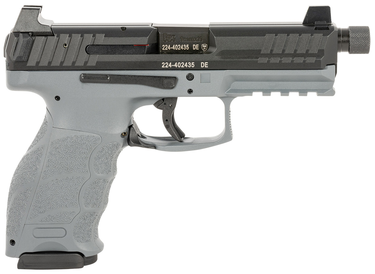 Heckler & Koch VP9 Gray Frame 9mm Pistol with Threaded Barrel and ...