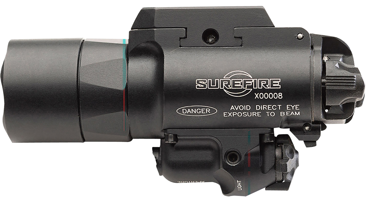 Surefire X400T-A 500 Lumen LED Weapon Light and Red Laser, X400T-A-RD ...