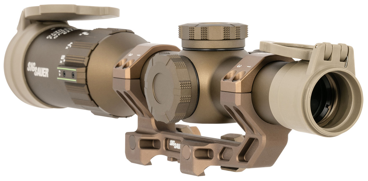 Sig Sauer Electro-Optics Tango6T DVO 1-6x24 Scope FFP Illuminated DWLR ...