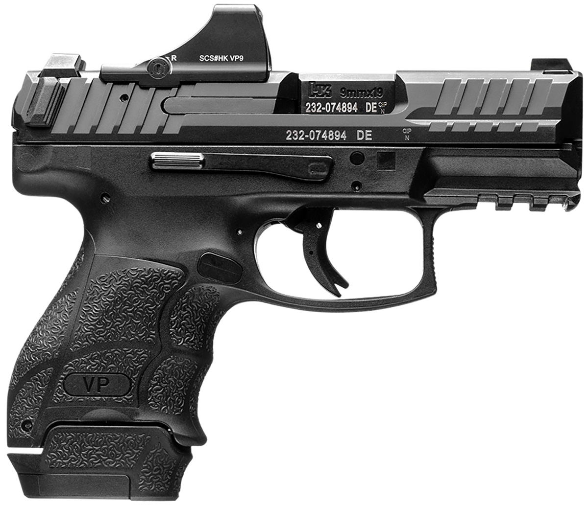 Heckler & Koch VP9SK 9mm Pistol with Holosun SCS Red Dot Sight, 81000804
