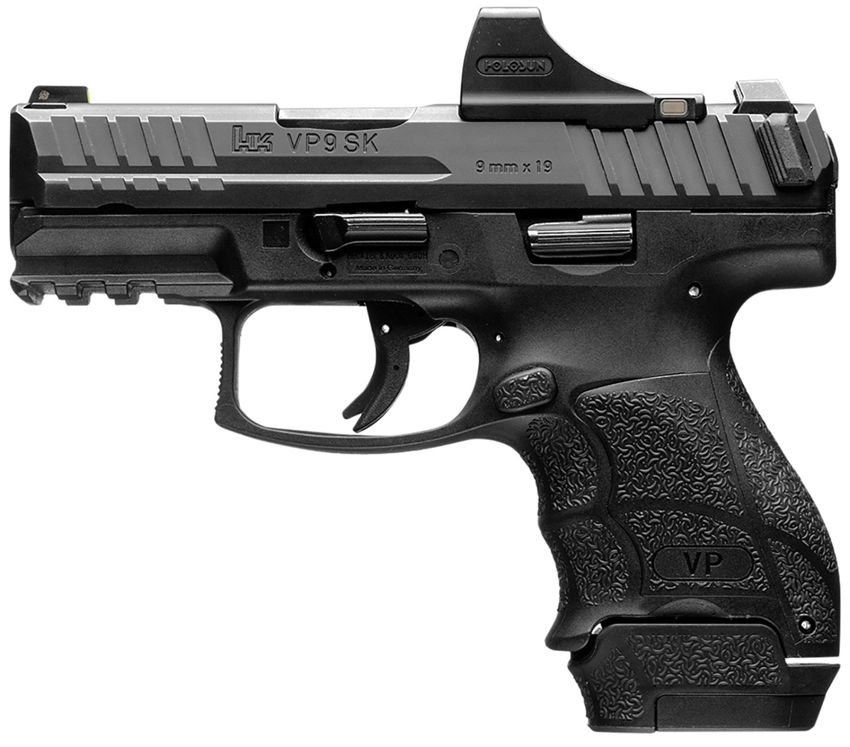 Heckler & Koch VP9SK 9mm Pistol with Holosun SCS Red Dot Sight, 81000804
