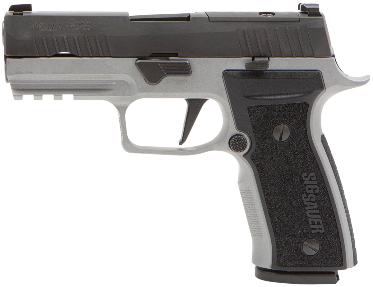Sig Sauer P320 AXG Carry 9mm Pistol with Titanium Cerakote Frame ...