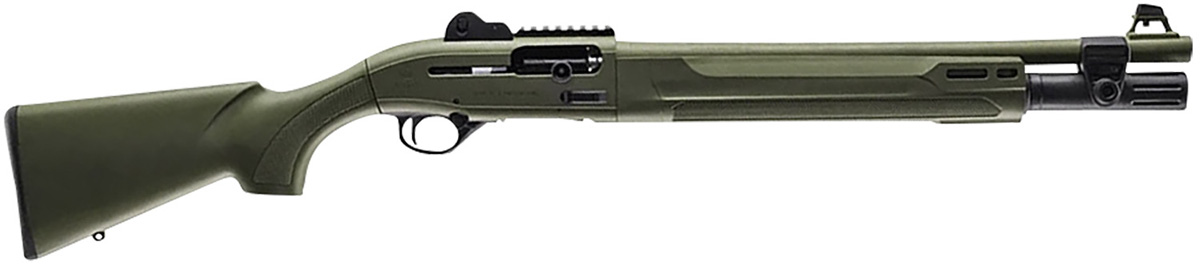 Beretta 1301 Mod 2 Tactical 12 Ga Shotgun 18.5" Barrel with OD Green ...