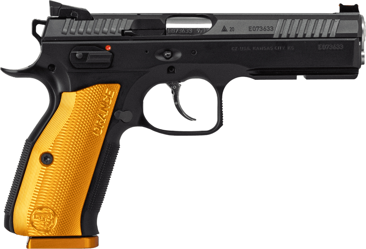CZ 75 Shadow 2 Optic Ready 9mm Pistol Orange, 91248
