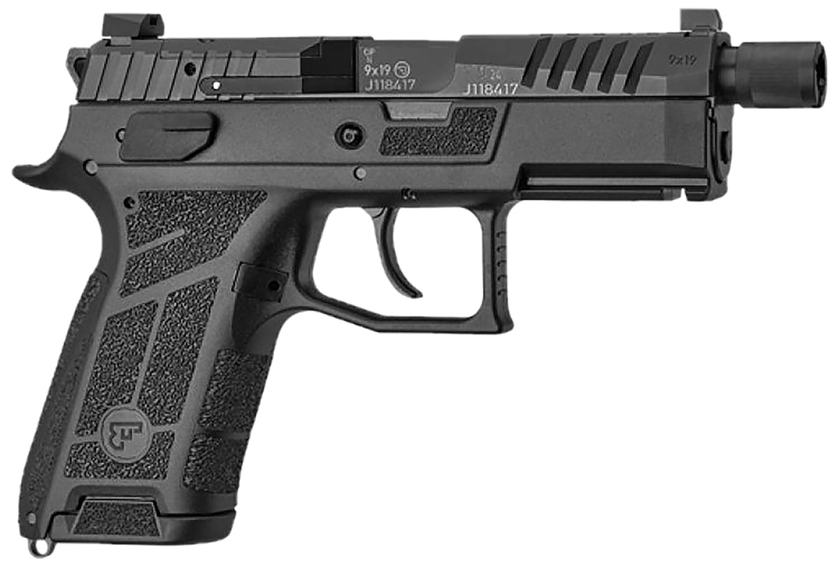 CZ P-09 C NOCTURNE SR 9mm Pistol with Threaded Barrel, 91661