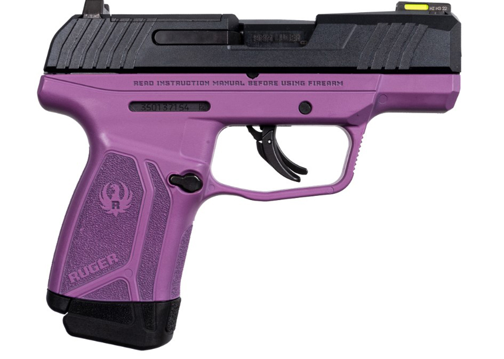 Ruger MAX-9 9mm Pistol with a Cerakote Purple Frame, 03512, 3512