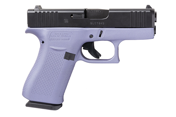 Glock 43X Black and Purple 9mm Pistol, ACG-00861, ACG00861