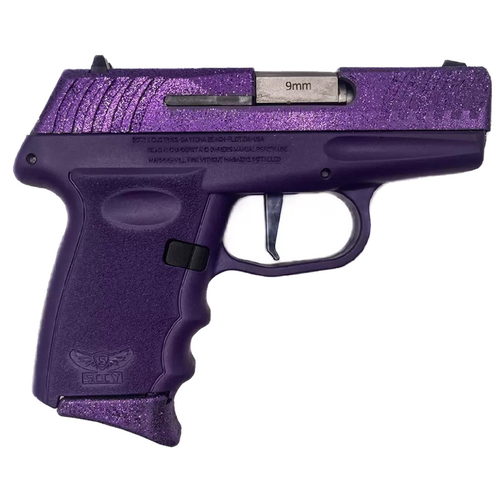 SCCY Firearms DVG-1 9mm Pistol Purple Frame and Metallic Purple Slide ...