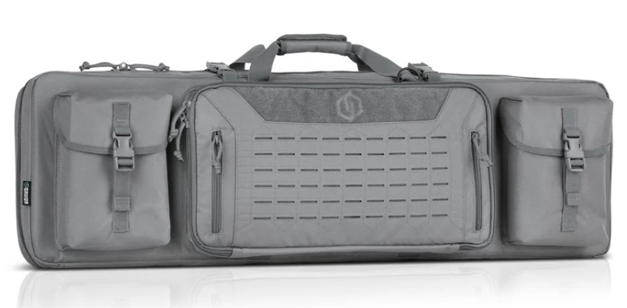 Savior Equipment Urban Warfare Double Rifle Bag- 55" Gray, RB-5512DG ...