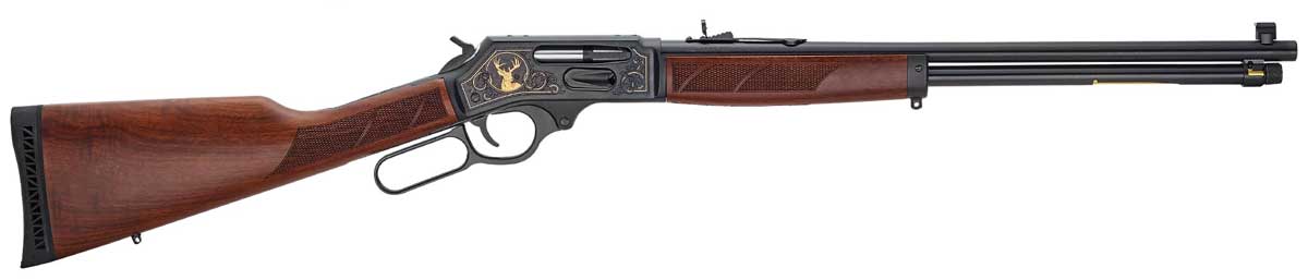 Henry Steel Wildlife Edition Side Gate Rifle in 30-30 Winchester 20 ...