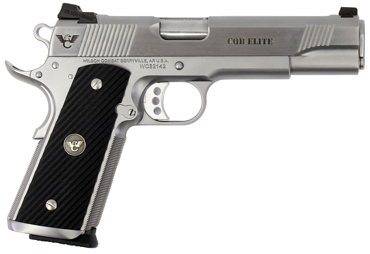 Wilson Combat 1911 Combat CQB Elite 45 ACP Pistol with Stainless Steel ...