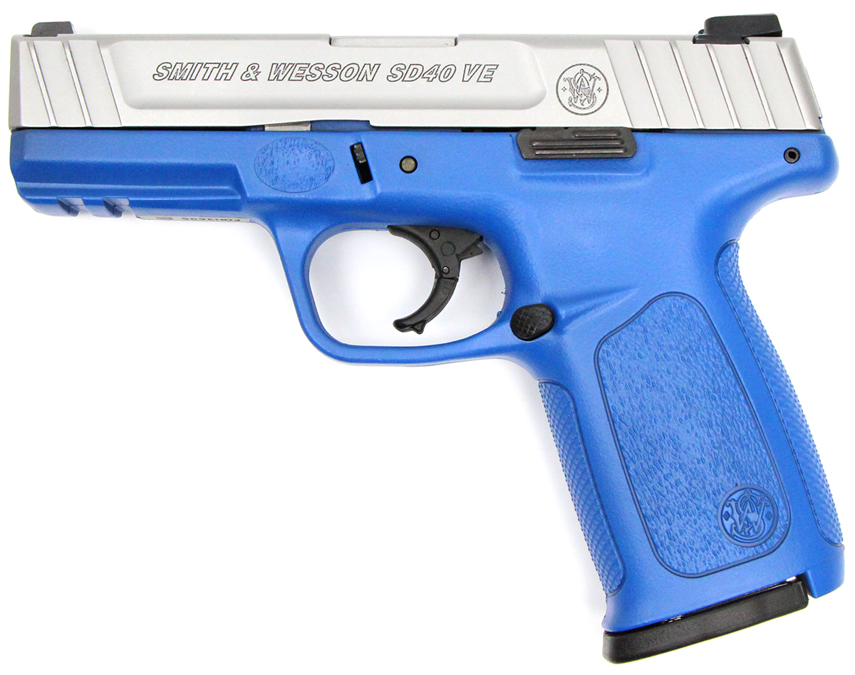 Smith & Wesson SD40 VE Deep Blue Edition 40 S&W Pistol - Hyatt Custom ...