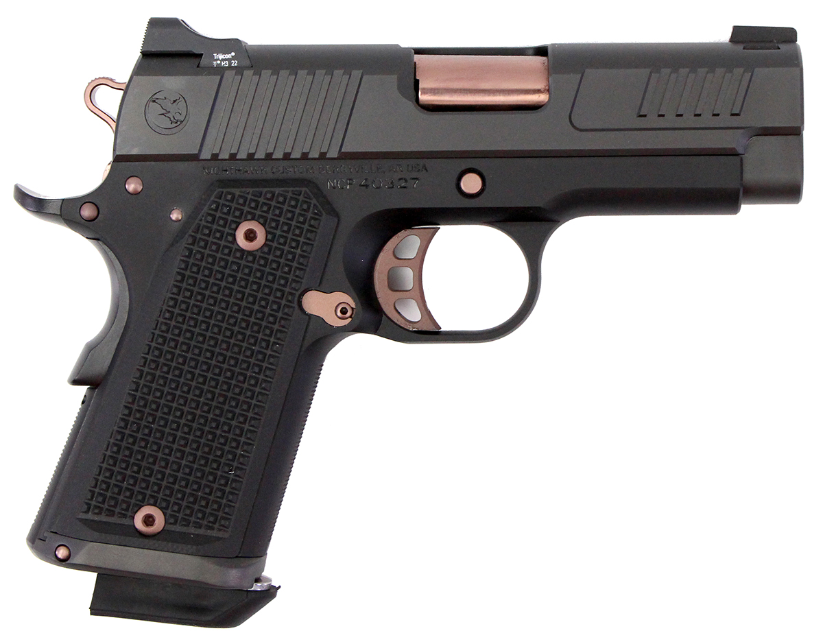 Nighthawk Custom 1911 Counselor 9mm Pistol with Rose Gold Accents, 0292 ...