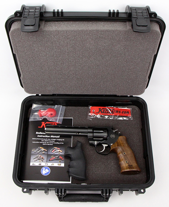 Nighthawk Custom Korth Mongoose 6" 357 Magnum/38 Special Revolver with ...
