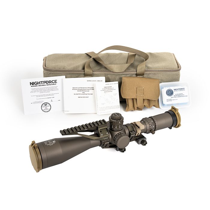 Nightforce P-VPS Limited Edition ATACR 7-35x56mm F1 ZeroStop Horus TREMOR3 Reticle and Dark ...