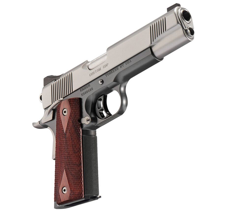 Kimber CDP Custom II .45 ACP Pistol, 5" Barrel, Two-Tone Finish, Wood Grips